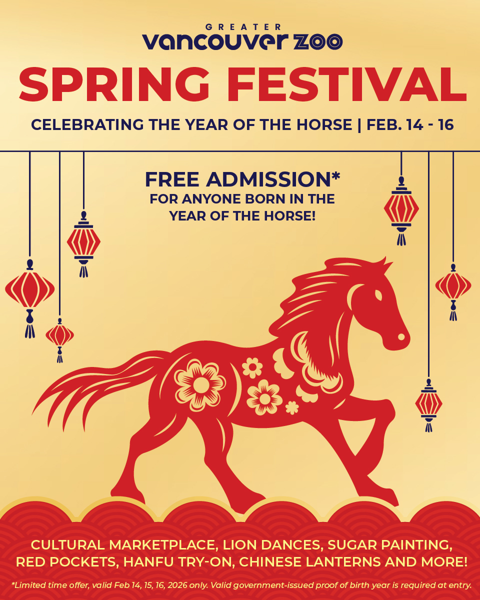 Spring Festival 2026 at Greater Vancouver Zoo - Vancouver Page