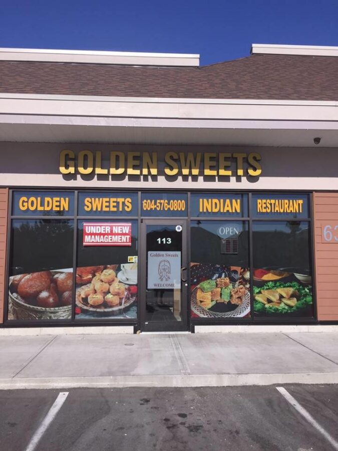 Golden Sweets & Restaurant - Vancouver Page